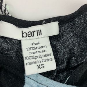 Bar III | Tops | Bar Iii Black Tank Top With Geometric Shapes | Poshmark